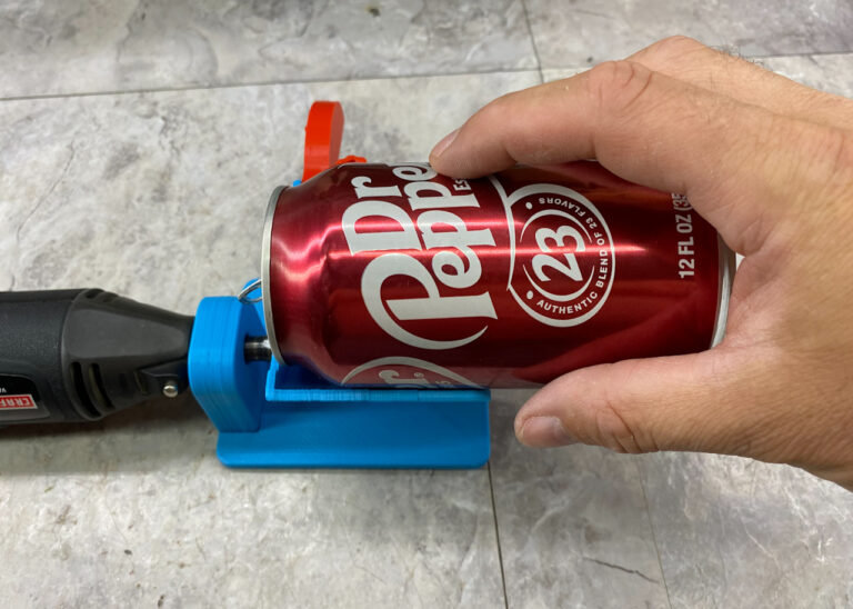 Dremel Soda Can Cutter – The Neverending Projects List