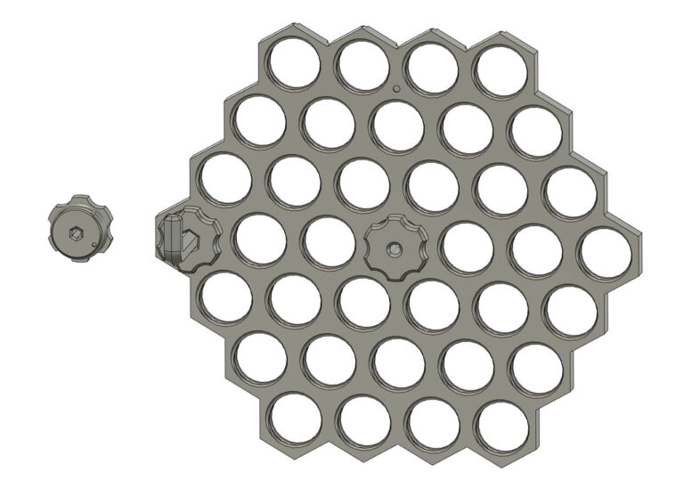 Hexa-Board Wall Organizer – The Neverending Projects List